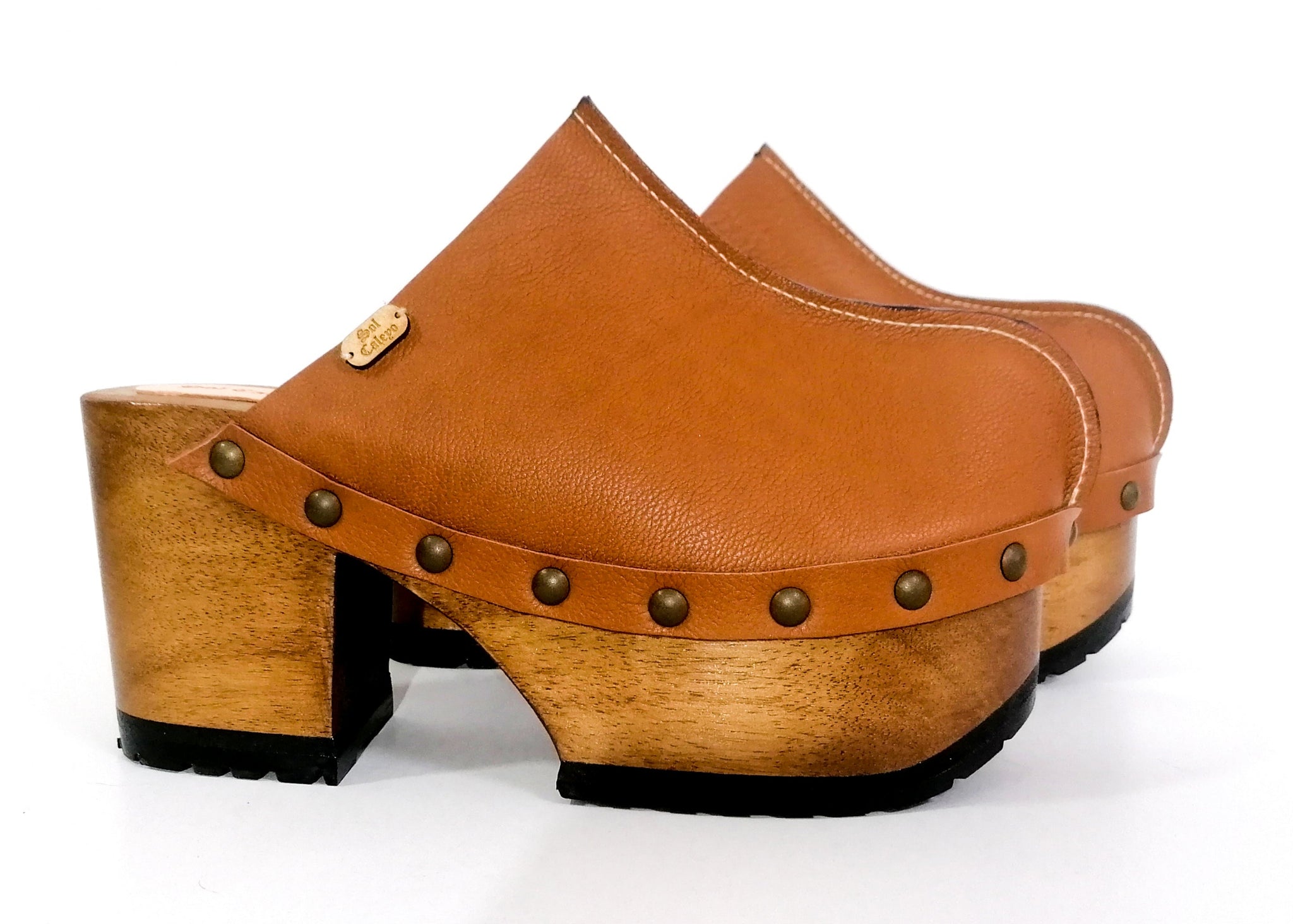 Camel California Clogs – Sol Caleyo